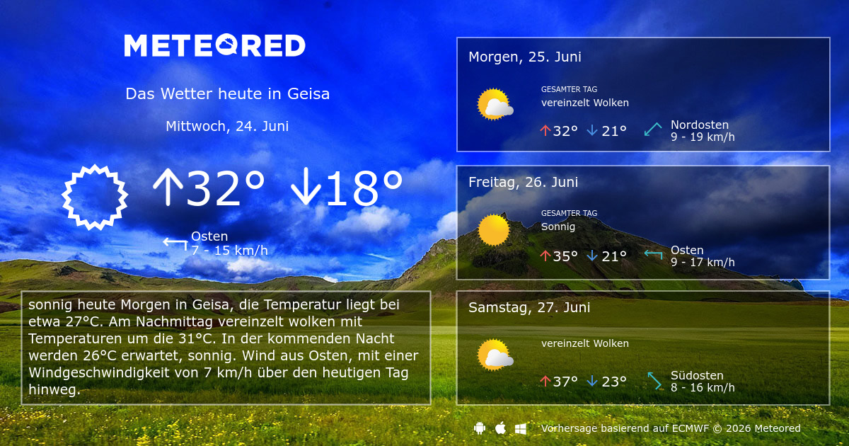 Wetter Geisa 16 Tage