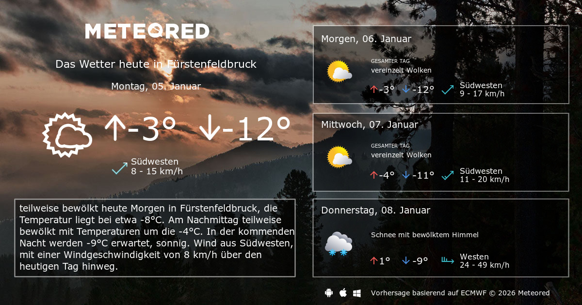 Wetter Fürstenfeldbruck 14 Tage - daswetter.com | Meteored
